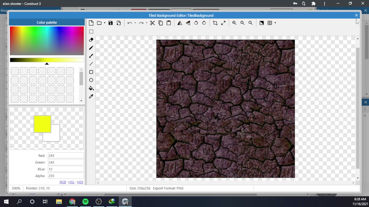 Tutorial Construct 3 #2 Alien Shooter-Membuat Score Game Part2 - YouTube