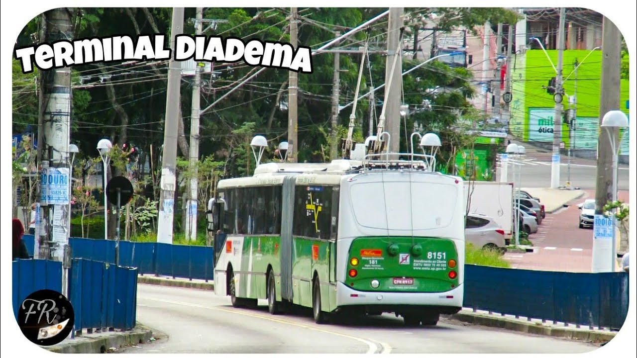 Terminal Diadema - Movimentação de Ônibus #76 - YouTube