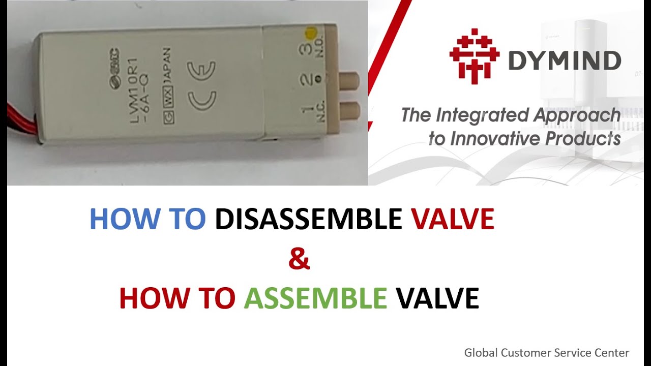 HOW TO DISASSEMBLE & ASSEMBLE VALVE - YouTube