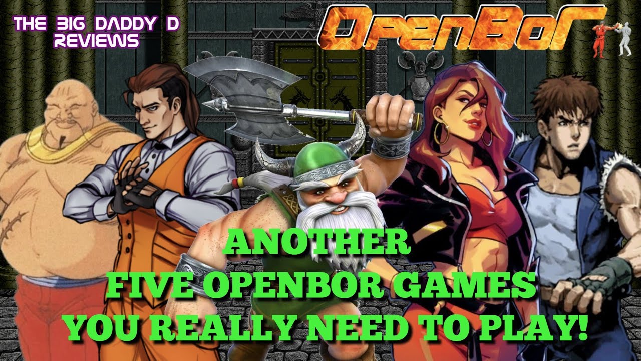 ANOTHER Five OpenBOR Games You Really Need To Play! | The Big Daddy D ...