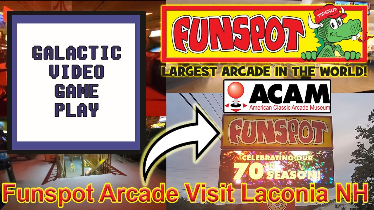 Funspot Arcade Visit - ACAM (American Classic Arcade Museum) - Laconia ...