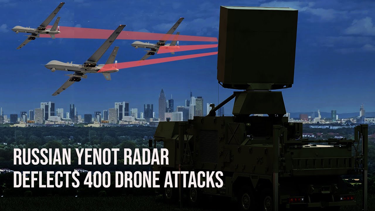 Russian Yenot Radar Deflects 400 Drone Attacks Against Oil Tank Farm in ...