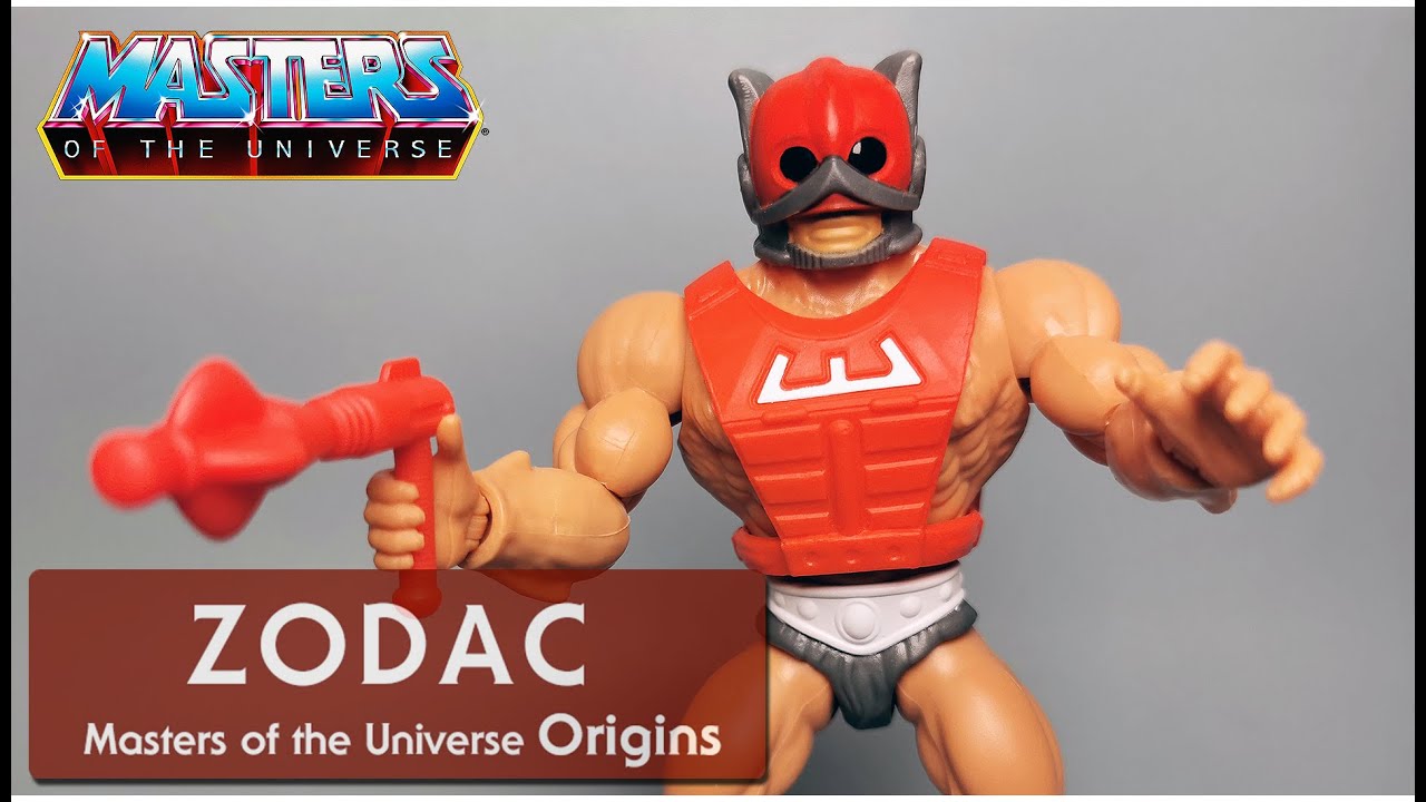 ZODAC - Unboxing + Review Masters of the Universe ORIGINS - 4K - MOTU ...
