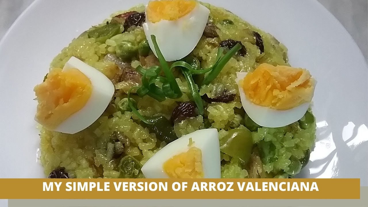 ARROZ VALENCIANA. QUICK AND EASY. USING SIMPLE INGREDIENTS - YouTube