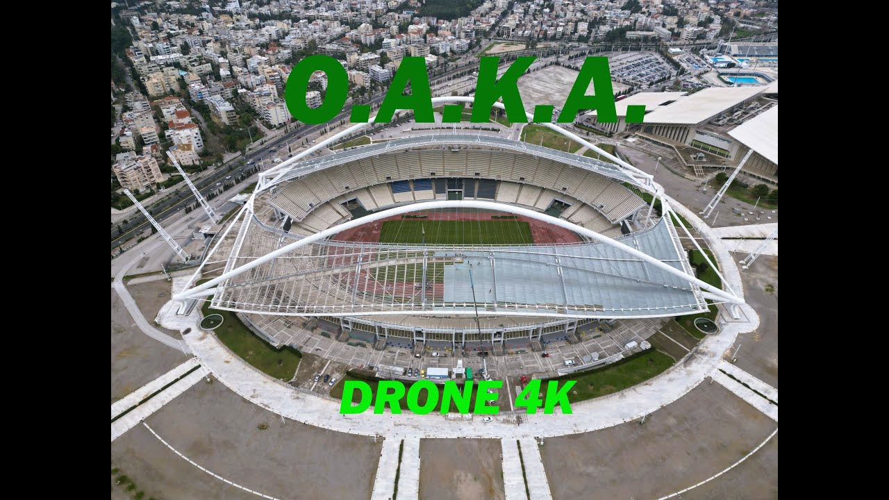 ΕΡΓΑΣΙΕΣ ΣΤΟ OAKA : Δείτε την αφαίρεση των πολυκαρβονικών πάνελ (Drone ...