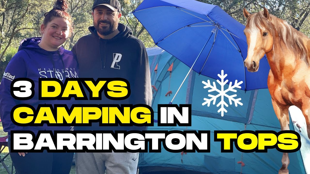 3 Days CAMPING & 4WDING At Little Murray Creek Campground in Freezing ...