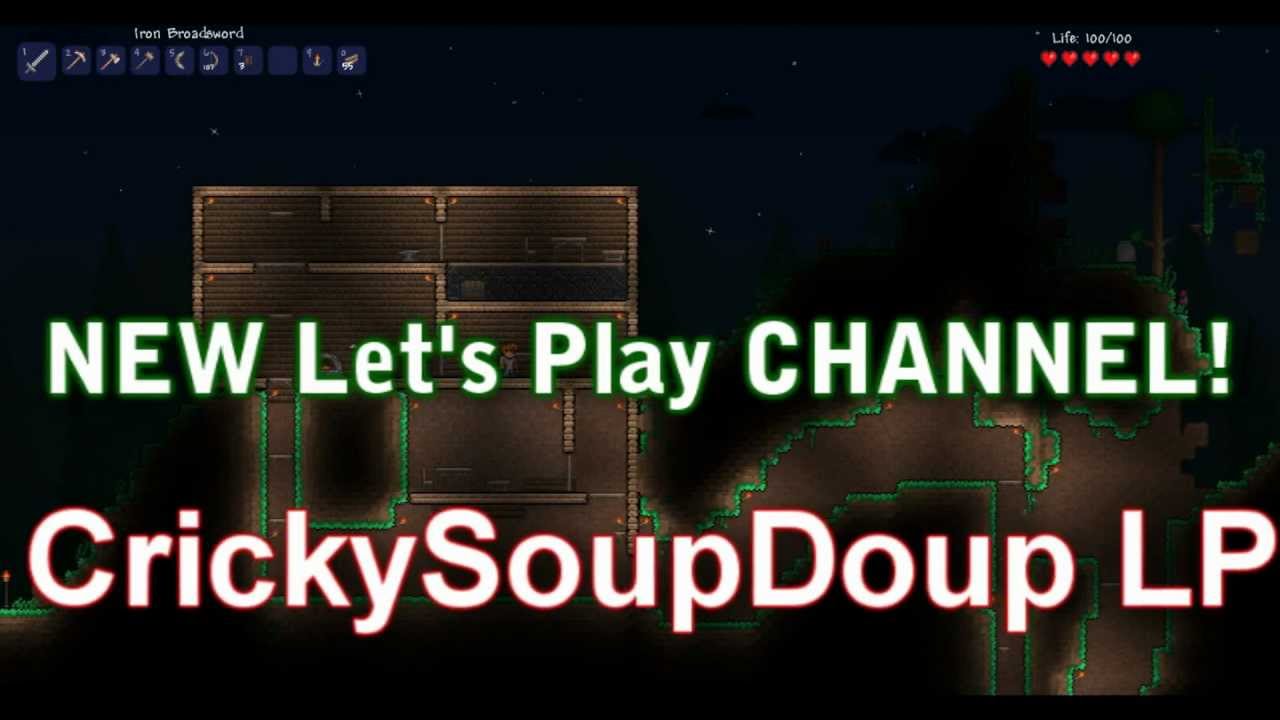 NEW LET'S PLAY CHANNEL - CrickySoupDoup LP - YouTube