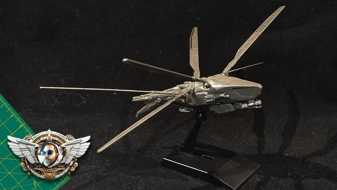 Dune: Maqueta del Ornithopter de la Casa Harkonnen de Meng Models - YouTube