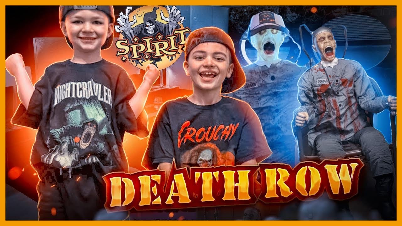 Unboxing Spirit Halloweens DEATH ROW | New Animatronic Unboxing ...