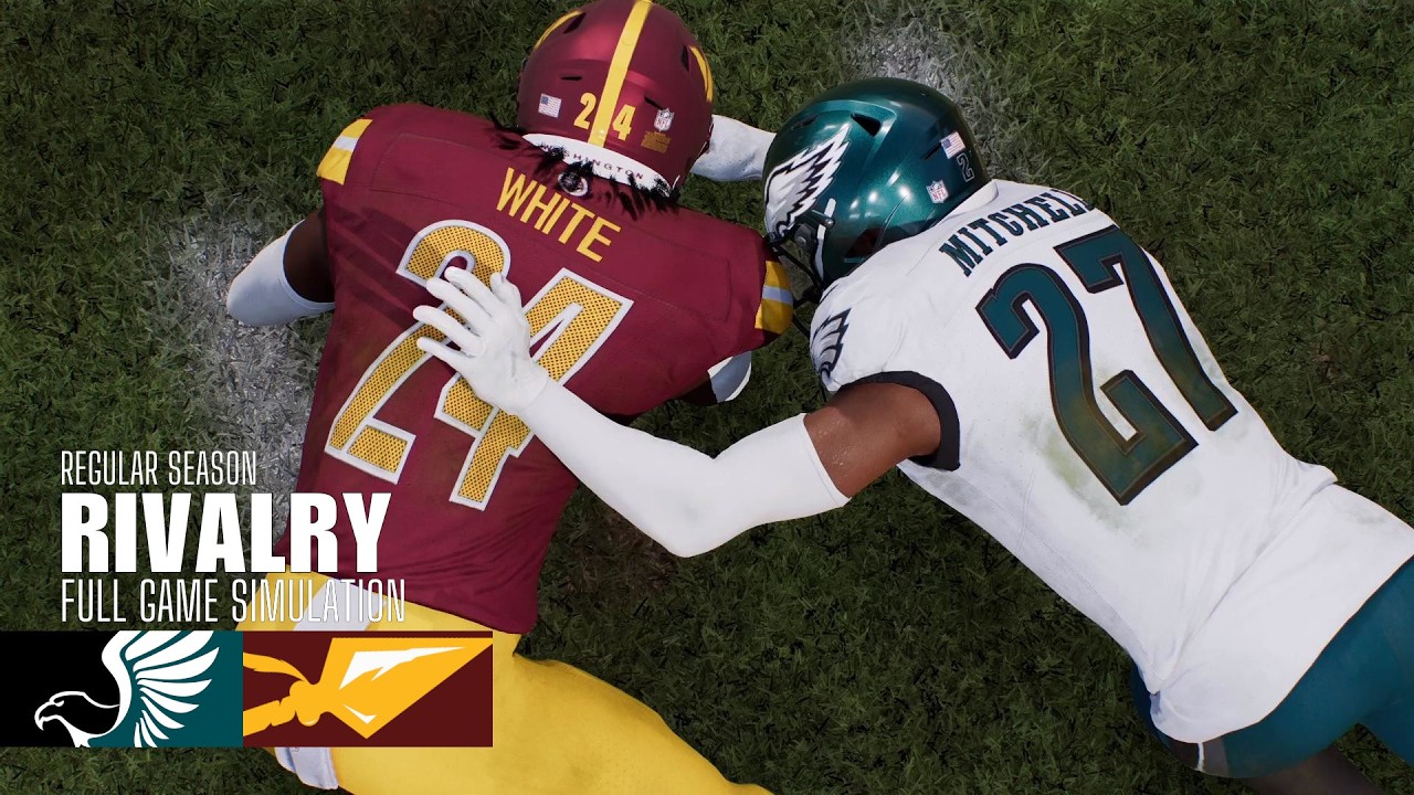 Eagles vs. Commanders | 2026 Rivalry Game | Madden NFL 26 Simulation ...
