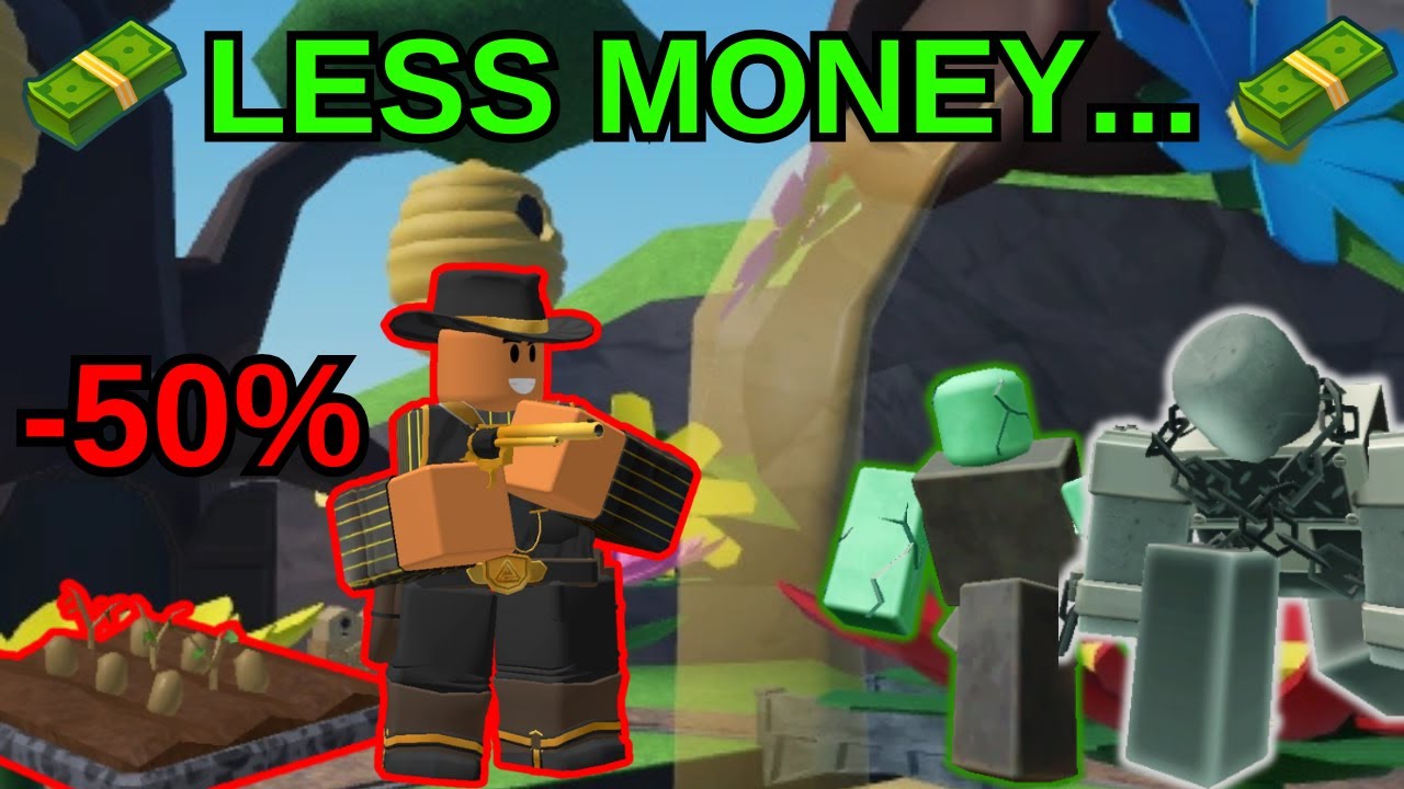 FALLEN BUT ECONOMY MAKES 2X LESS MONEY | Tower Defense Simulator - YouTube