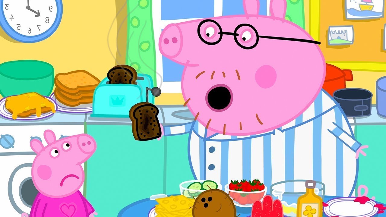 Daddy Pig's Burnt Toast! 🍞 | Peppa Pig Tales Full Episodes | - YouTube