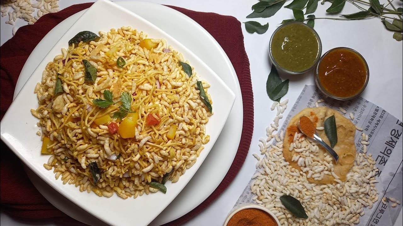 Famous Street Food All Over The World || Puffed Rice Recipe || Jhal ...