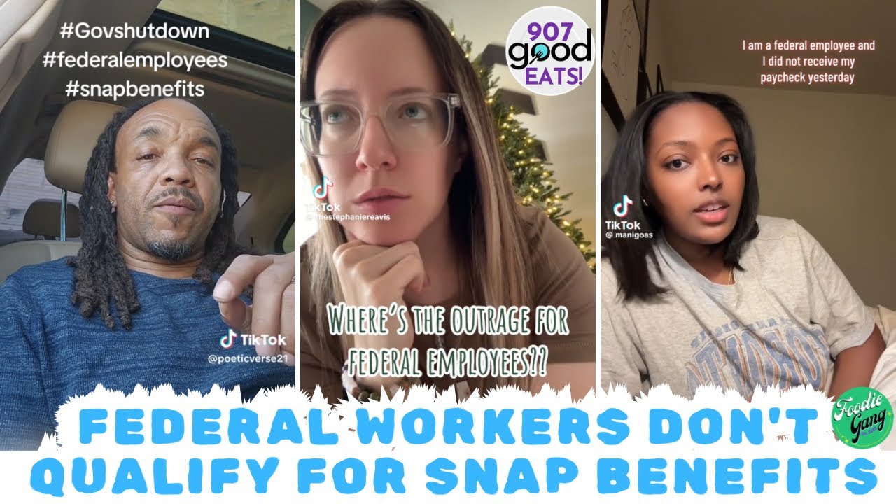 Federal Workers Don’t Qualify For Snap Benefits - YouTube