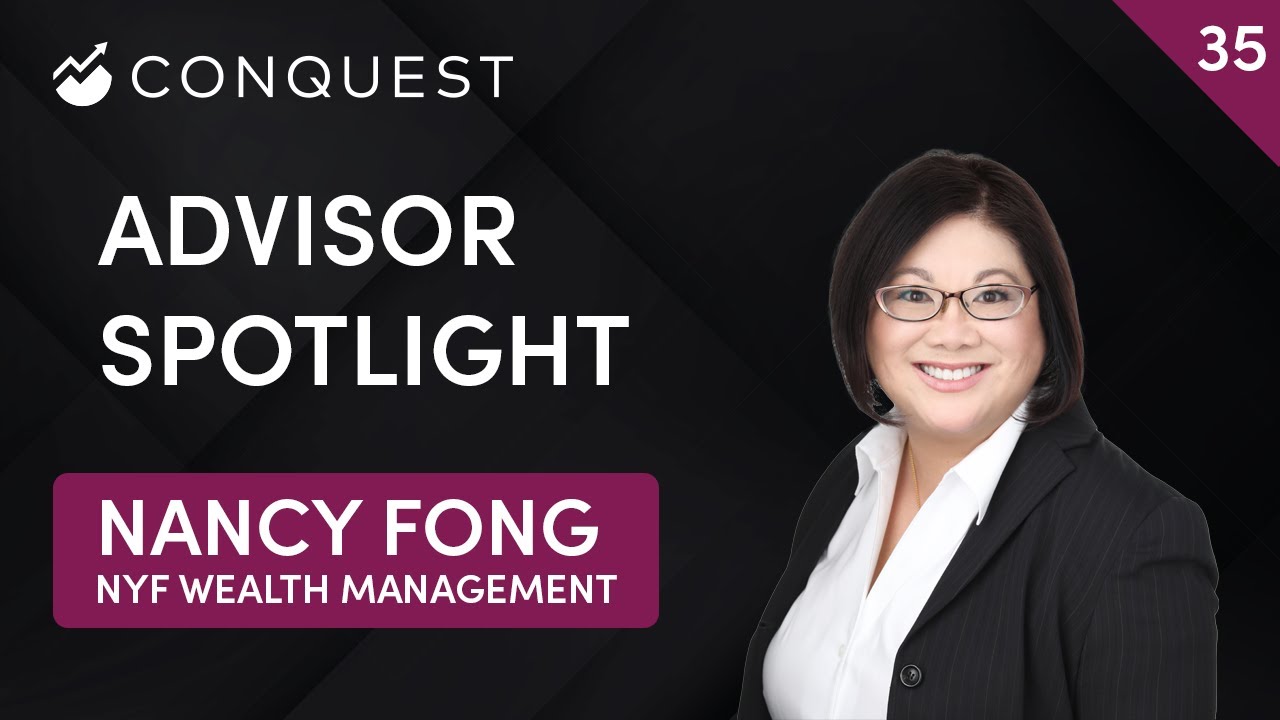 How Conquest Helps Nancy Fong Save Time when Financial Planning - YouTube