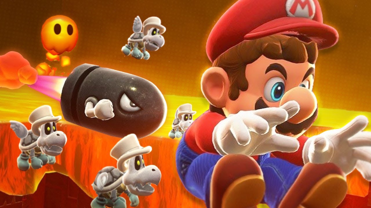 I finally tried KAIZO Mario Odyssey... - YouTube