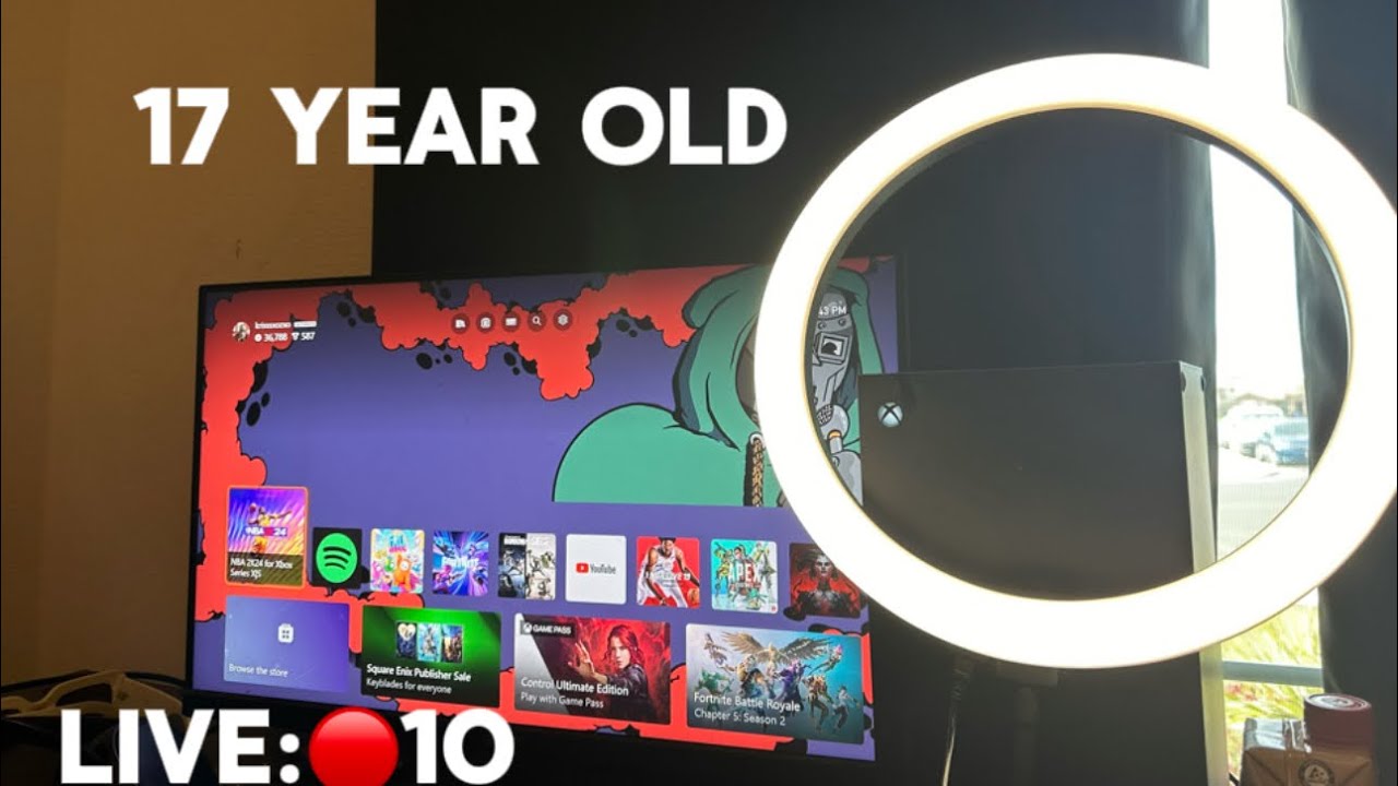 Day in the life of a 17 year old streamer!! - YouTube