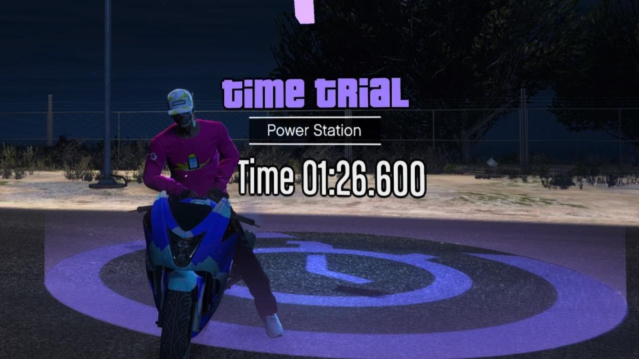 GTA Time Trial | Power Station | #GTA5 #GTATimeTrial #GTAOnline - YouTube