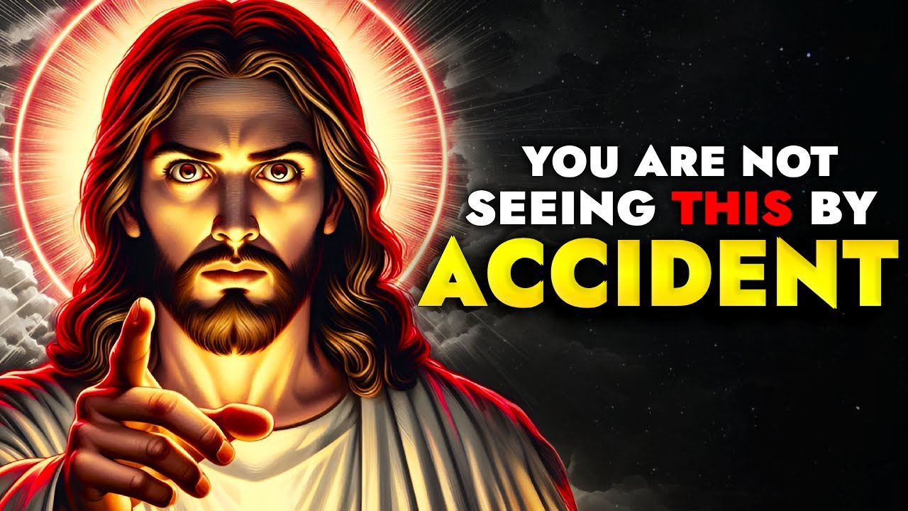 God Says - You are Not Seeing This By Accident | God message today ...