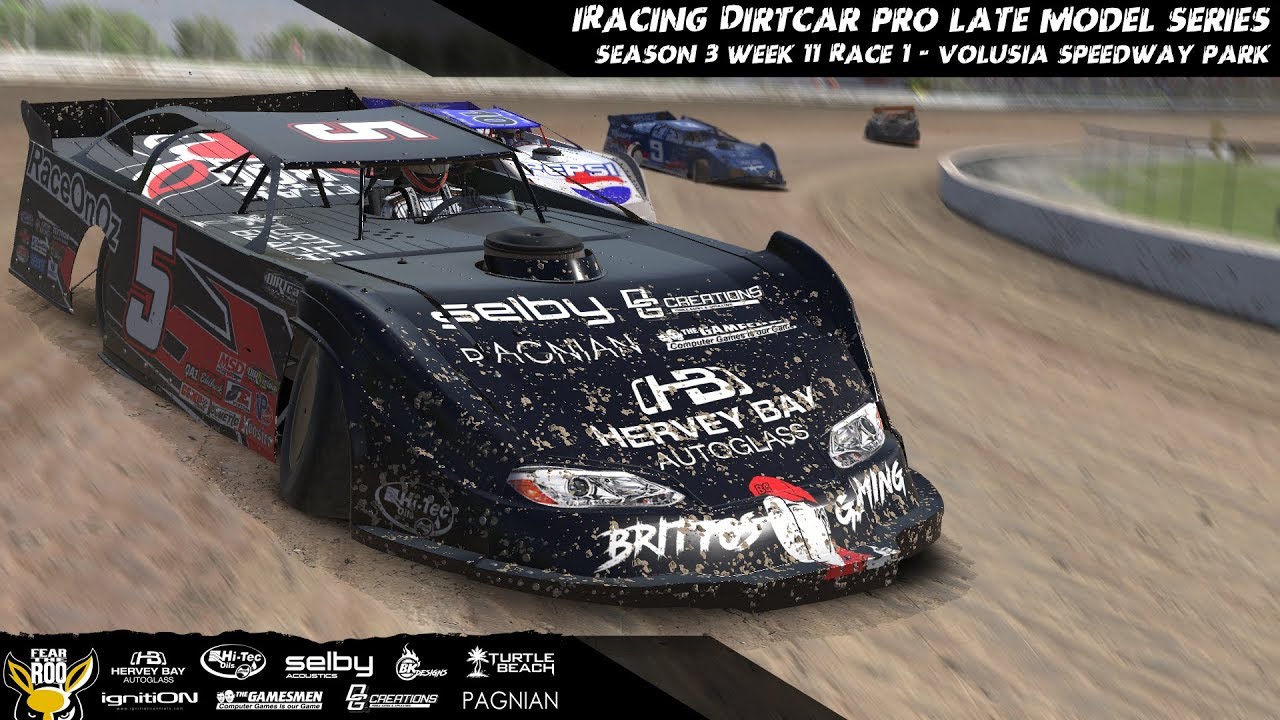 iRacing DIRTcar Pro Late Model Series - Season 3 Week 11 Race 1 ...