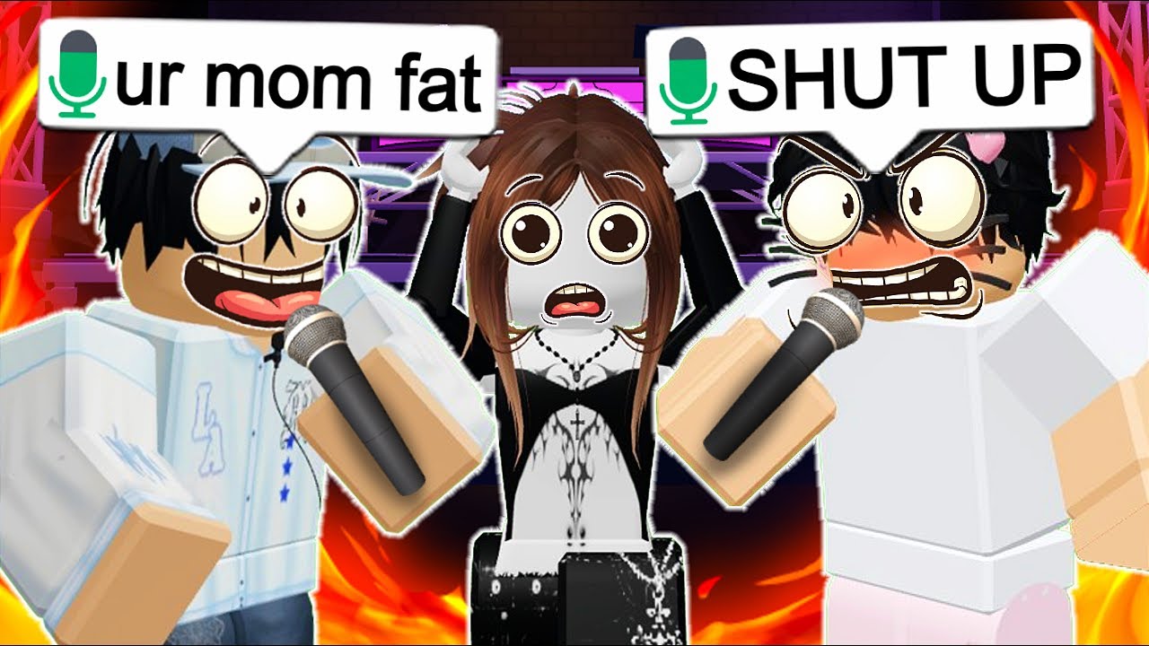 Roblox Rap Battles VOICE CHAT Is VERY TOXIC... - YouTube