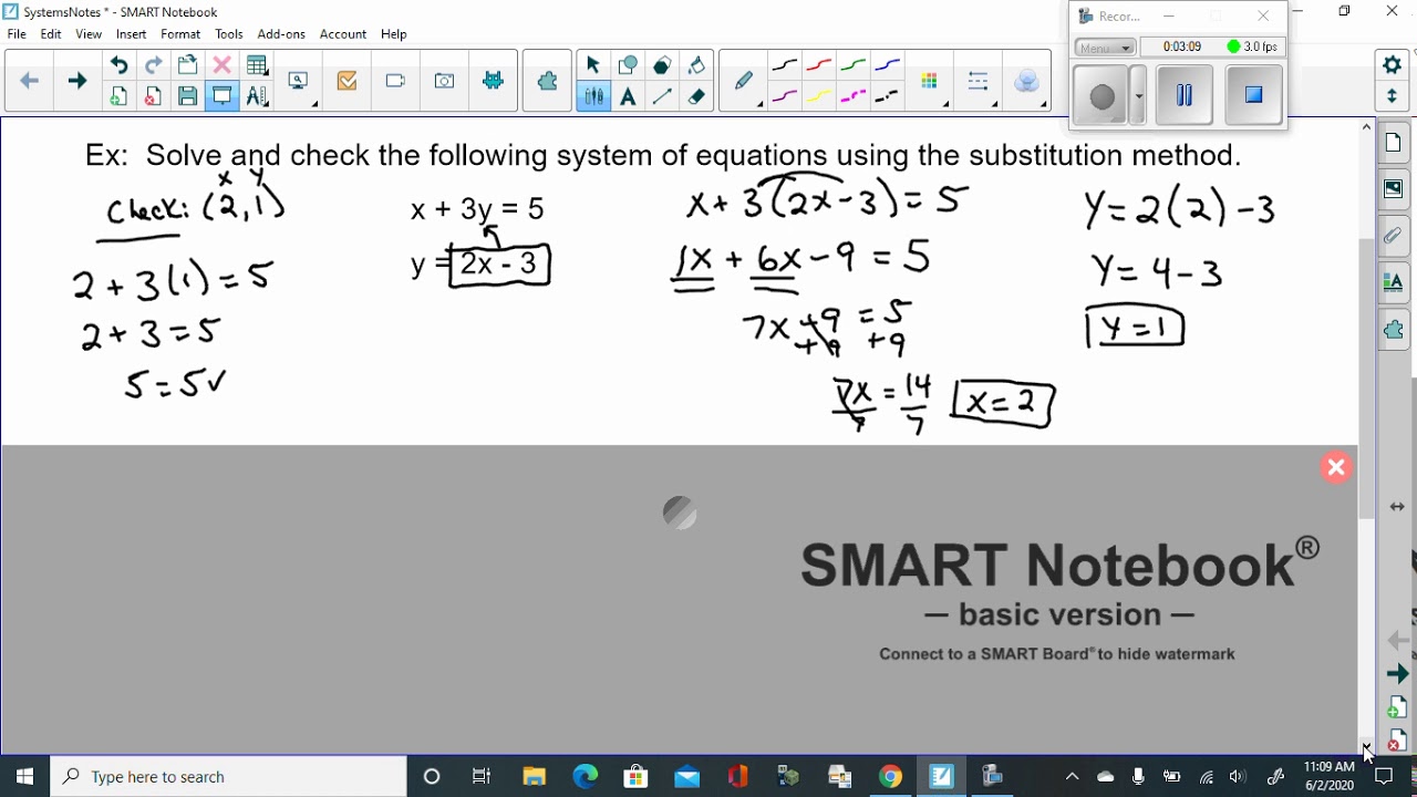 Systems of Equations Review - YouTube