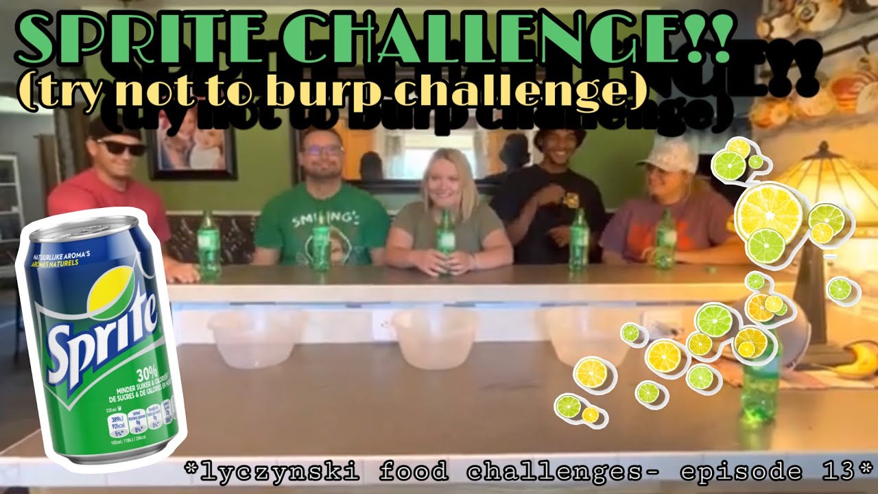 **THE SPRITE BURP CHALLENGE!!** - YouTube