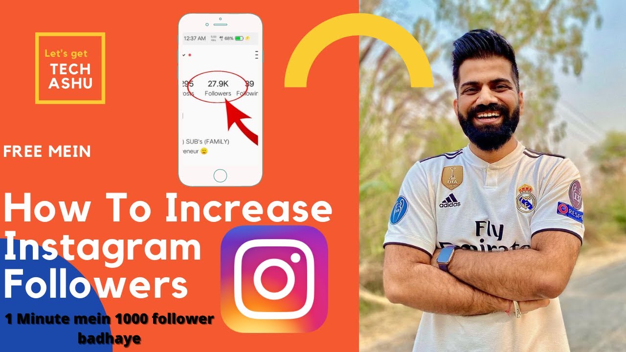 Instagram par follower kaise badhaye | How to increase instagram followers 2021 | Tech Ashu ...