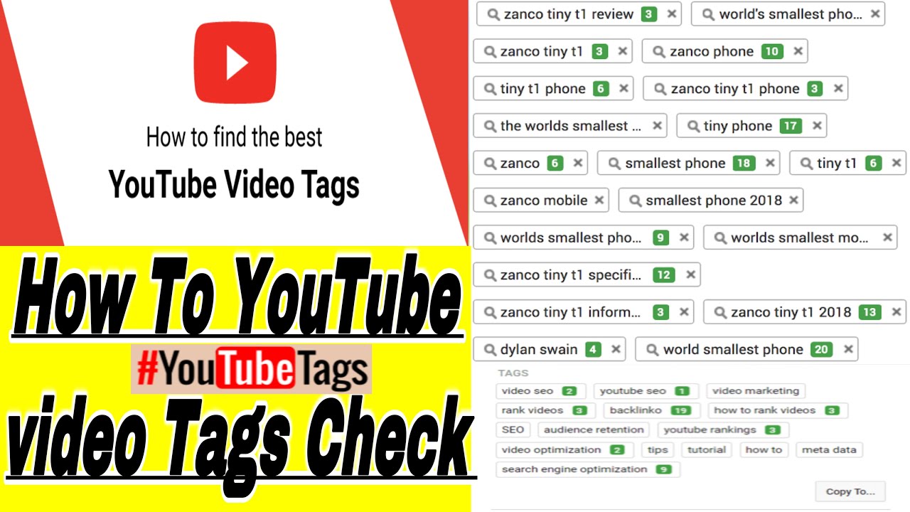 How to see youtube video tags 2022 - How to find tags for youtube ...