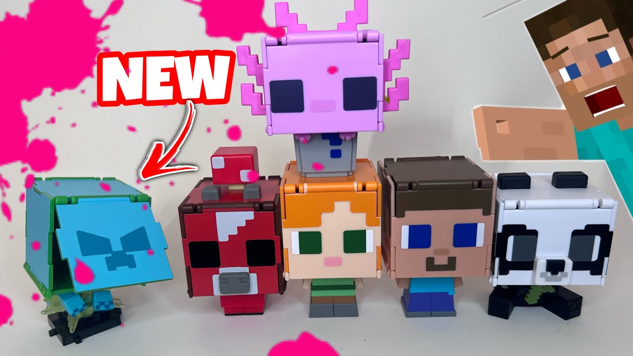 Block Party | Minecraft FLIPPIN FIG Toys Unleashed!#minecraft #unboxing ...