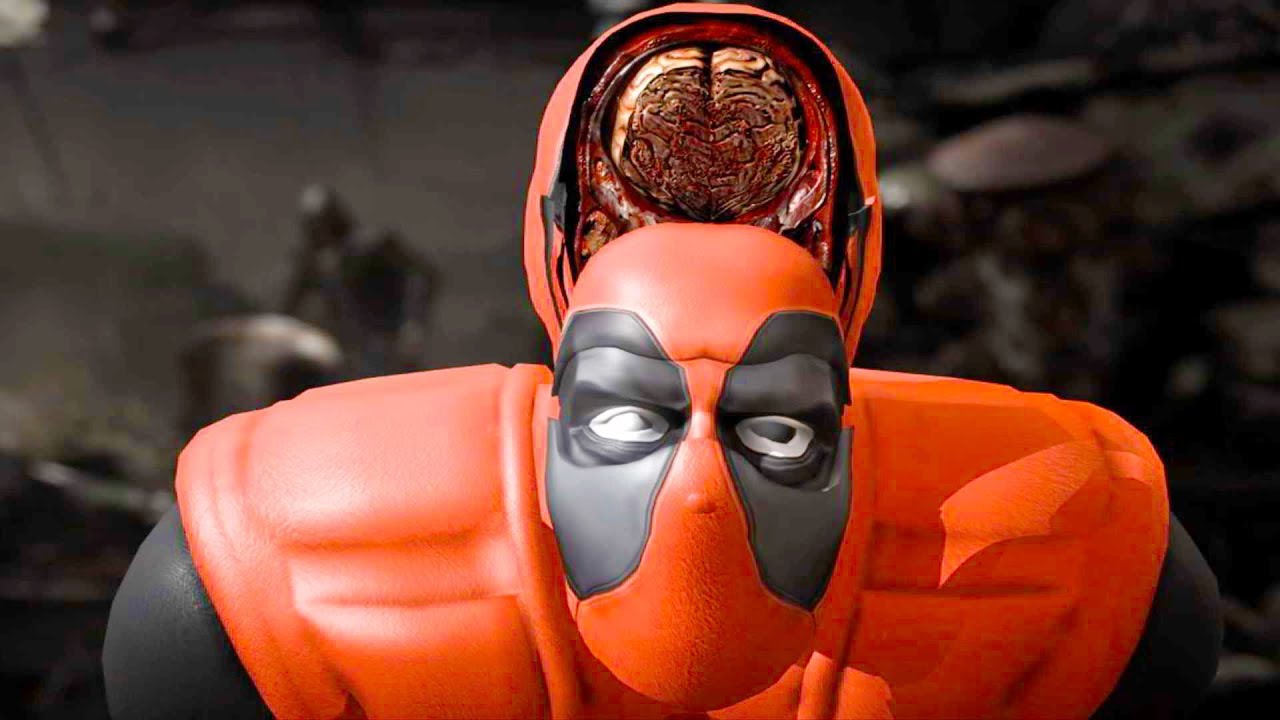 Mortal Kombat XL - All Fatalities & X-Rays on Deadpool Kenshi Costume ...