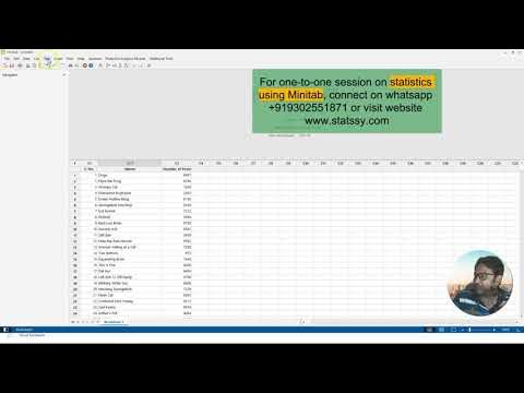 Five number summary using Minitab - YouTube