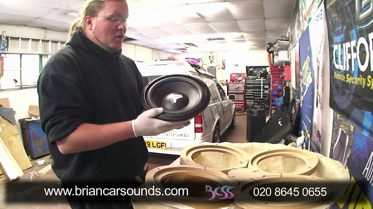 Stealth Sub install by BCSS CAR SOUNDS COULSDON SURREY - YouTube