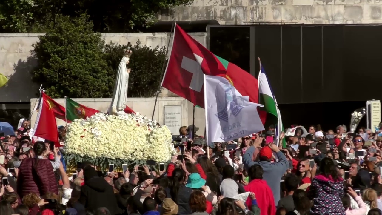 The Fatima Center on the Road: Centennial Procession - YouTube
