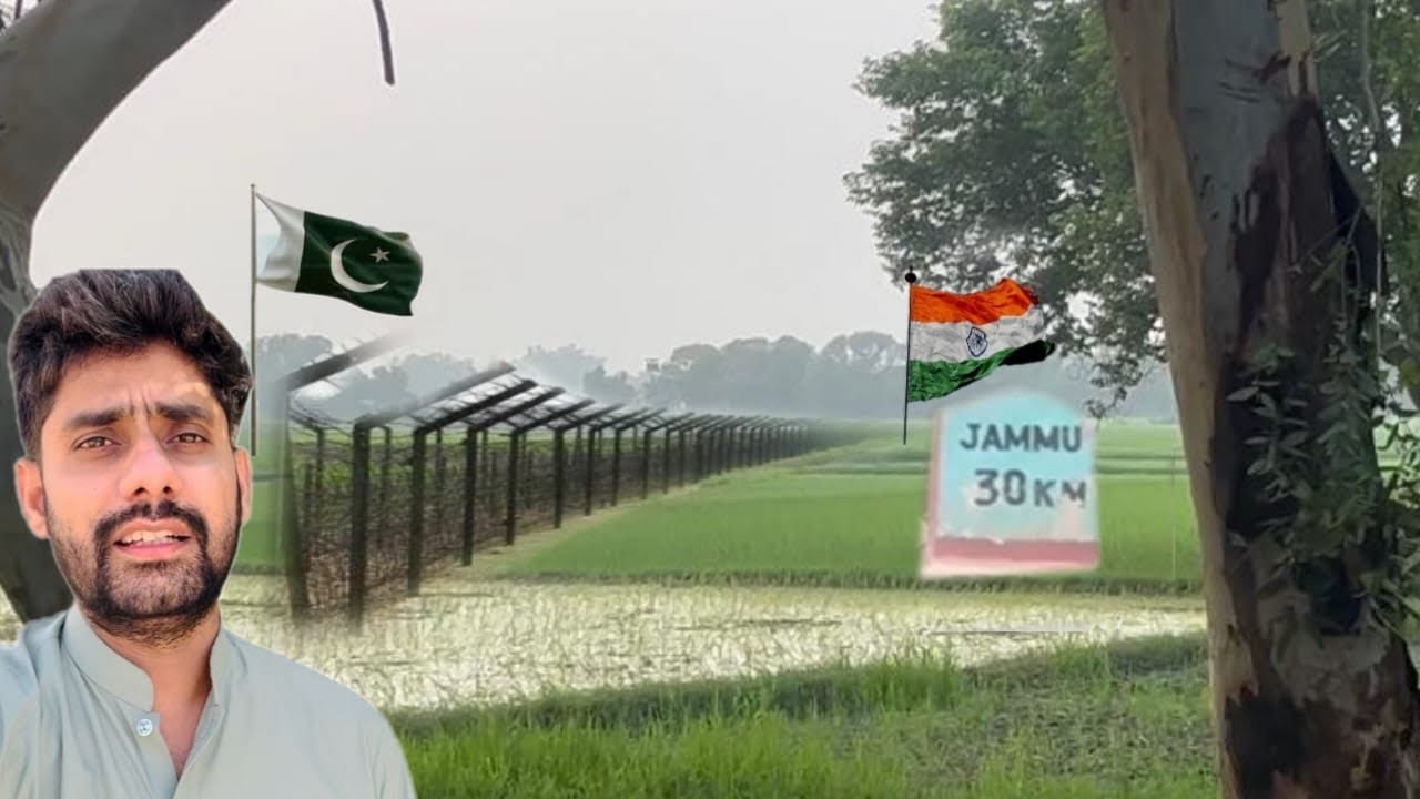 India Pakistan Border | Line Of Control India Pakistan Sialkot Border ...