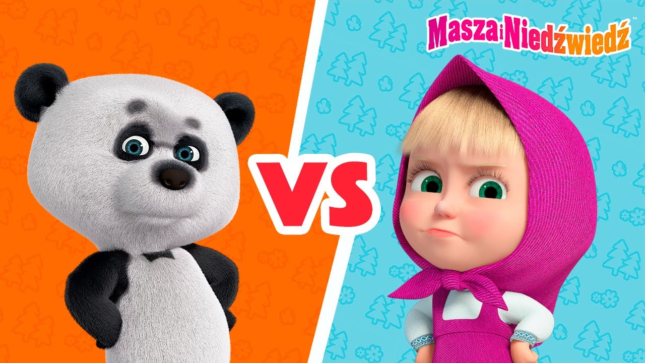 Masza i Niedźwiedź 💥 Masha VS Panda 💥 Kolekcja kreskówek 👱‍♀️🐻 Masha ...