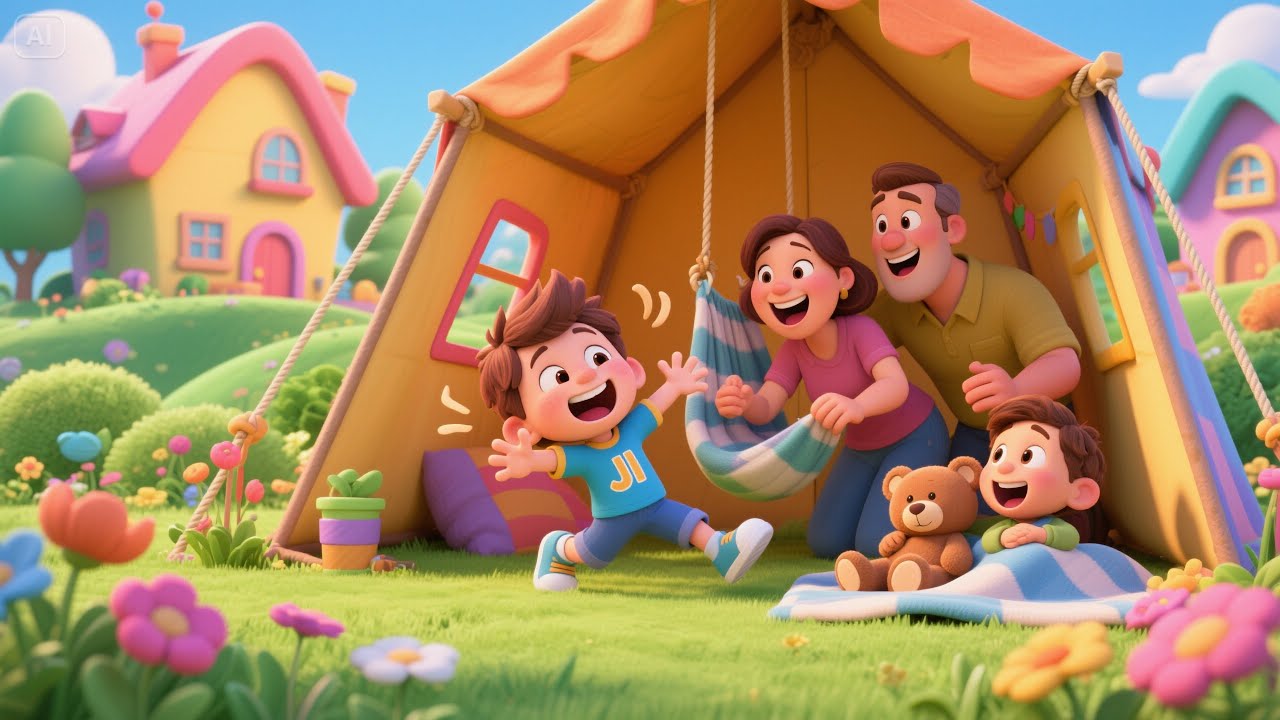 Family Fun Time – Together We Play! | Fun Kids Song | Popular Nursery ...