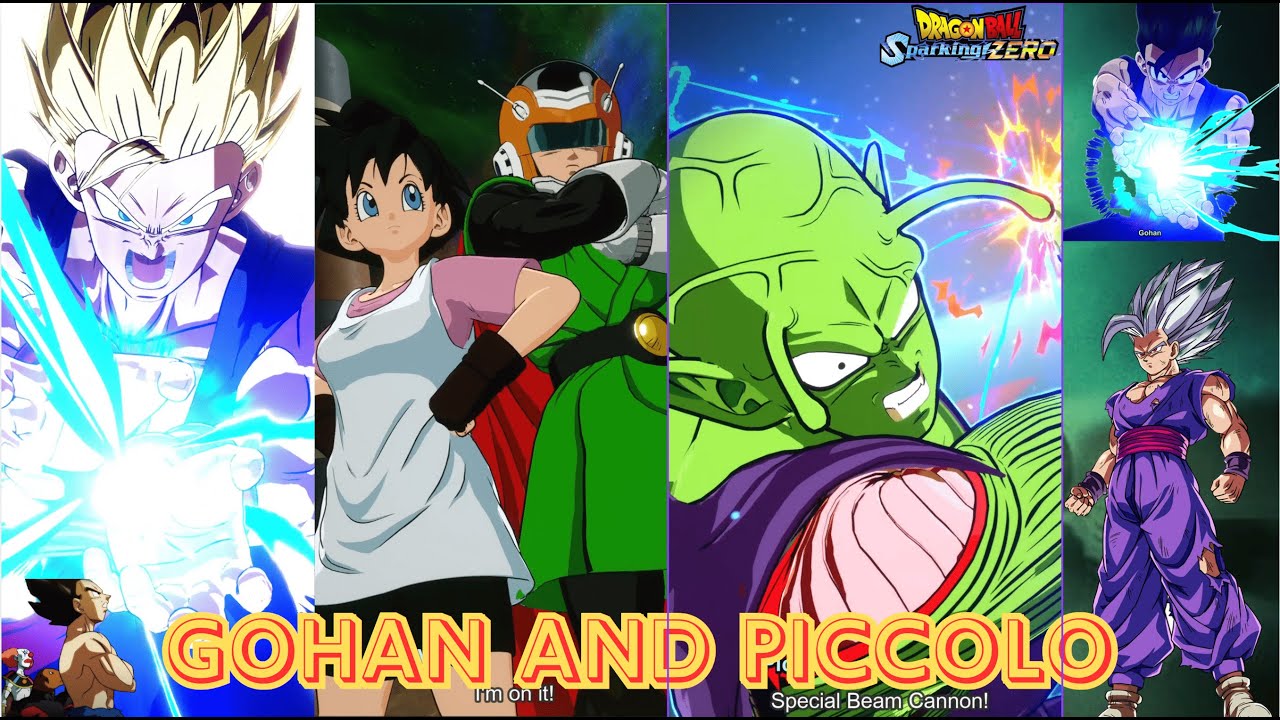 GOHAN AND PICCOLO| DEADLY COMBINATION💀💀🔥🔥 | ULTIMATE MOVES |SPARKLING ...