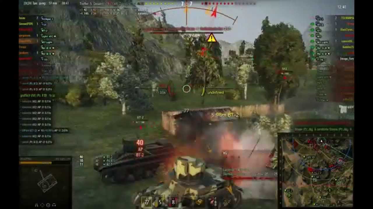 wot light tank attack part 2 - YouTube