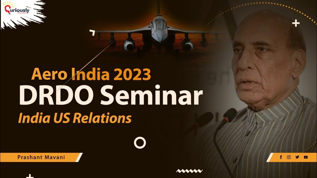 Aero India 2023 | Defence Minister Rajnath Singh speech at DRDO Seminar - YouTube