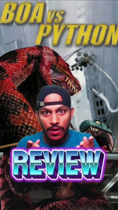 Boa vs Python Telugu Review 🐍 పాము vs పాము ఫైట్! | Raja Rao Reviews 🎬🔥 ...