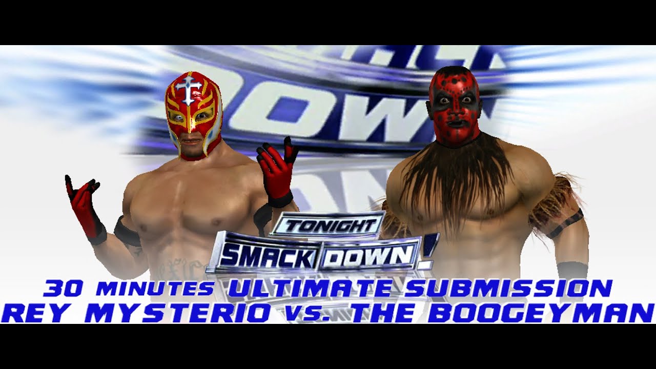 WWE Smackdown vs RAW 2007 Xbox 360 (Rey Mysterio vs The Boogeyman ...