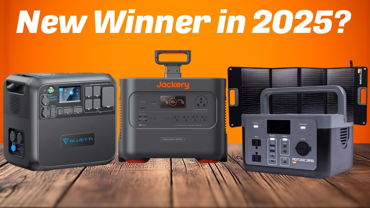 Best Solar Generators 2025 - Top 5 you should consider today - YouTube
