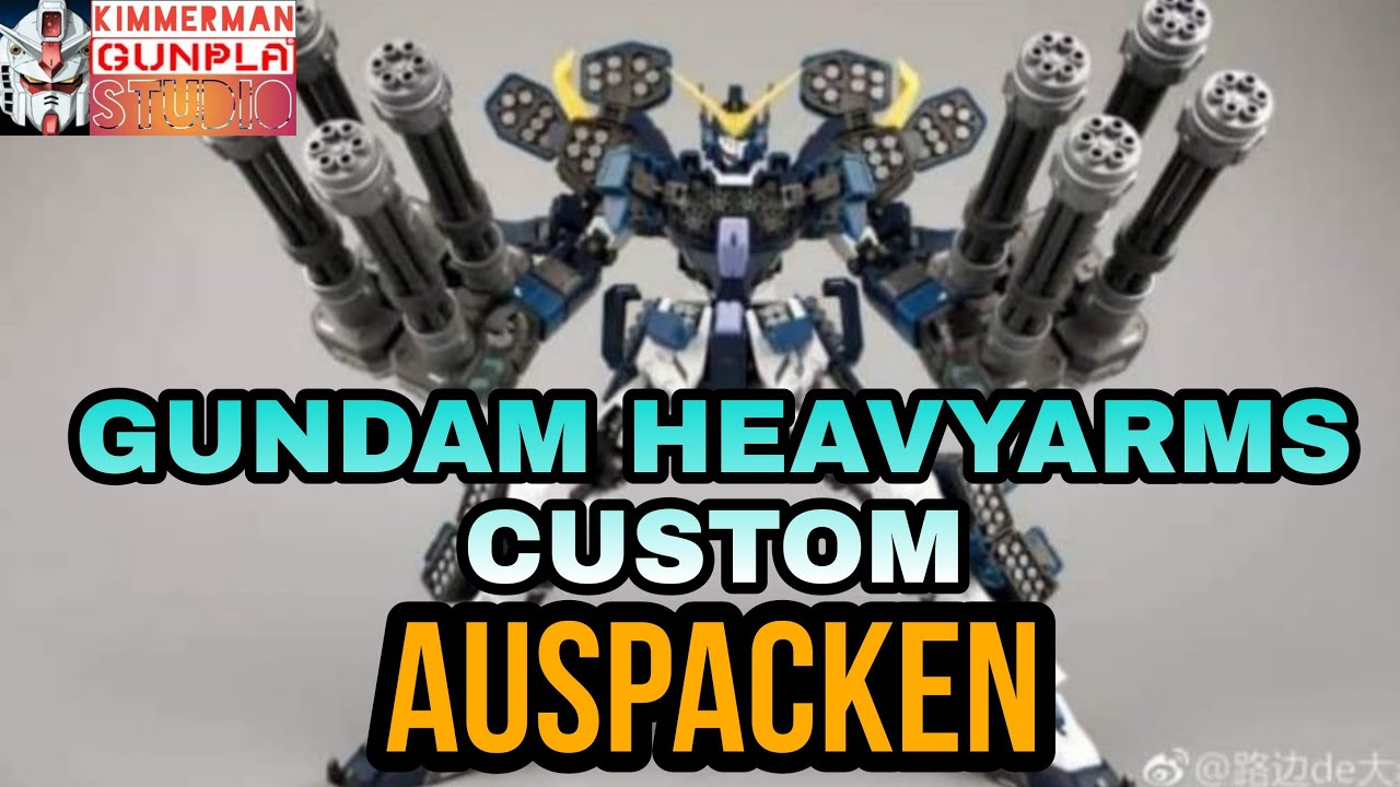 Gundam Heavyarms Custom 1/100 Scale - SNAA Supernova Model Kit UNBOXING ...
