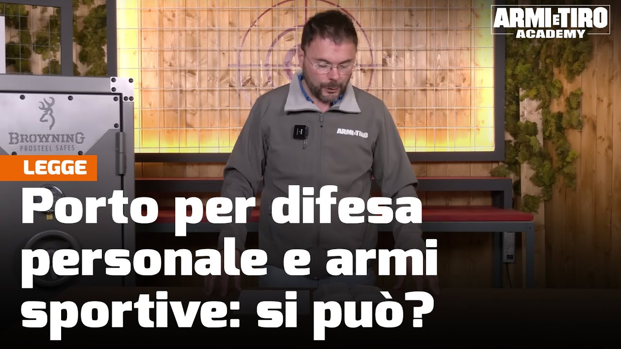 Porto per difesa personale e armi sportive: si può? - Armi e Tiro ...