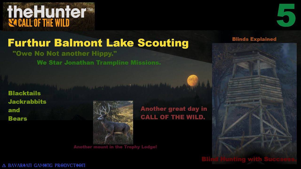 THE HUNTER CALL OF THE WILD - 5 - Further Balmont Lake Exploration ...