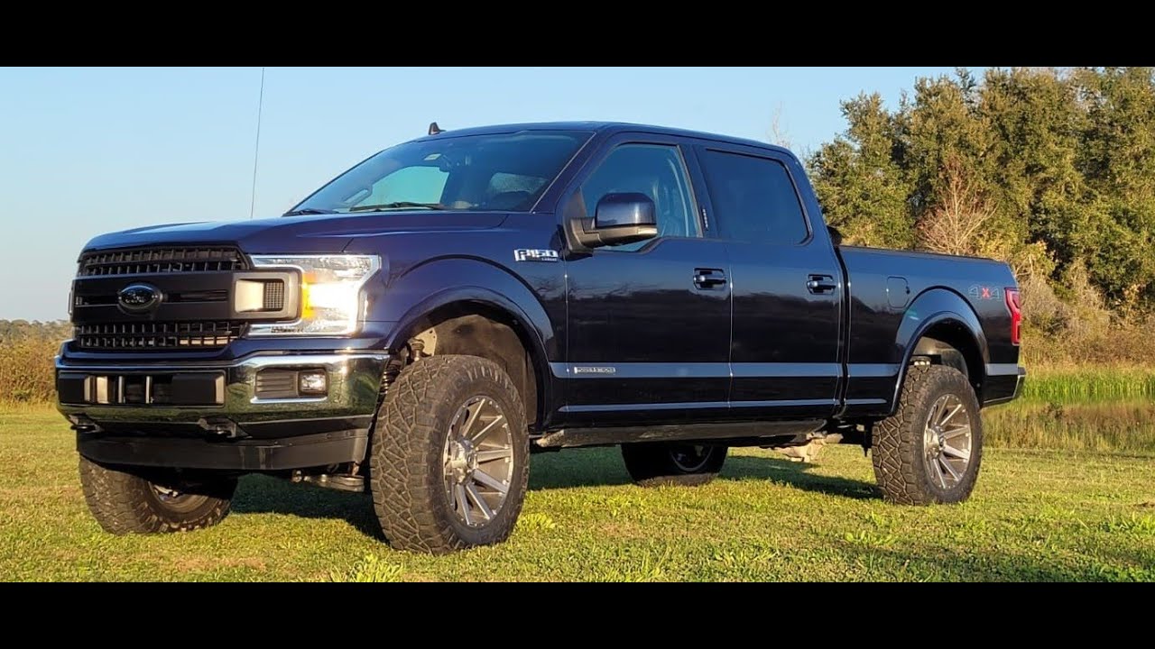 2019 F150 Pro Comp 4" Lift Kit Install - Crash Bars Retained - YouTube