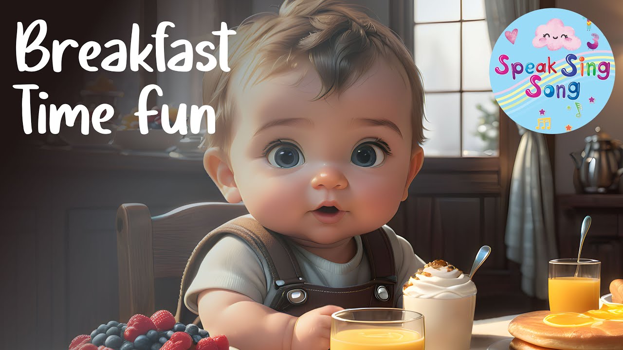 Breakfast Time Fun 🍽️ | Energize Your Day with a Fun Kids Song ...