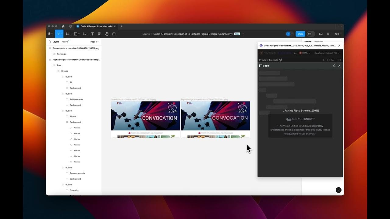 Figma to Code: convert NTU into code for any platform such as frontend ...