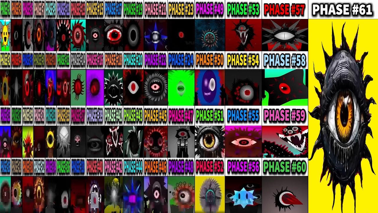 Phase 1-2-3-4 VS Phase 5 VS Phase 6 VS Phase 7 VS Phase 8 VS Phase 9-61 ...